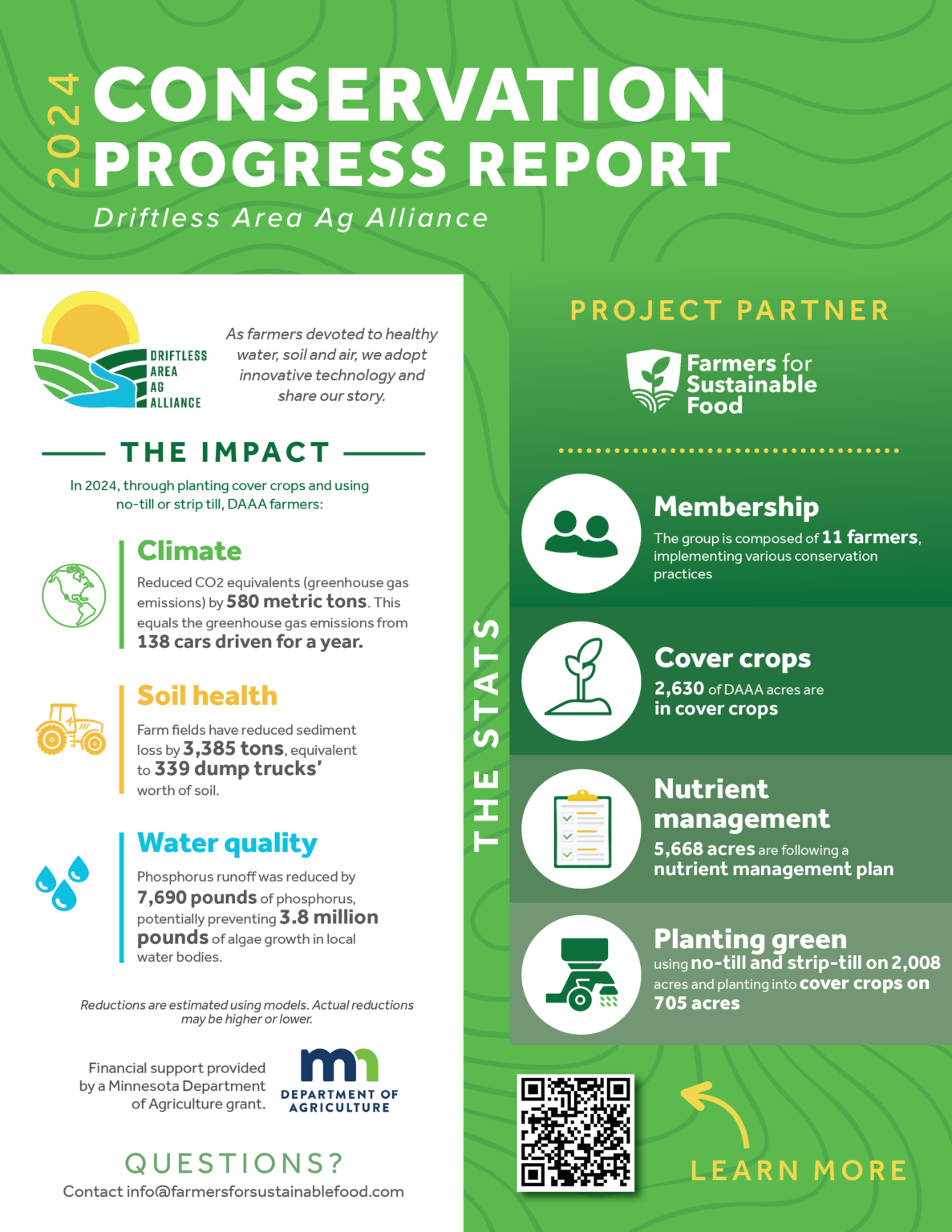 Driftless Area Ag Alliance member survey measures sustainable farming ...